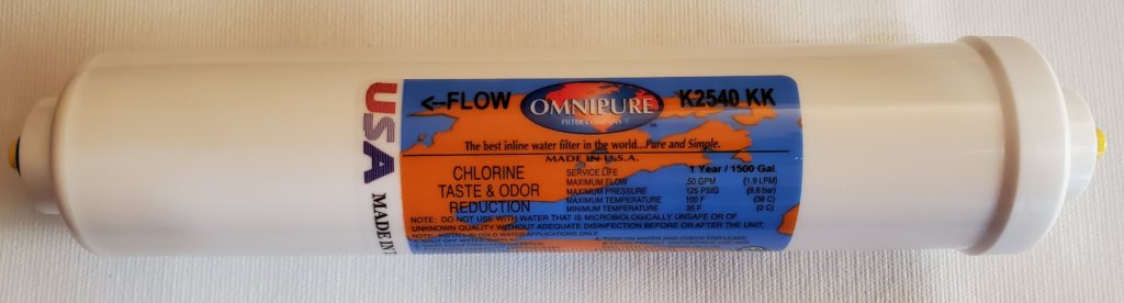 Quick Connect GAC Inline Post Filter – Desert Water Conditioning