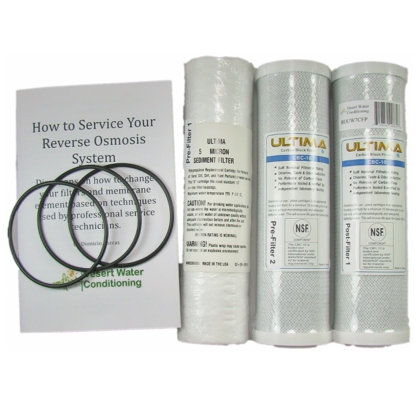GRO-4 Stage Filter Pack - Desert Water Conditioning