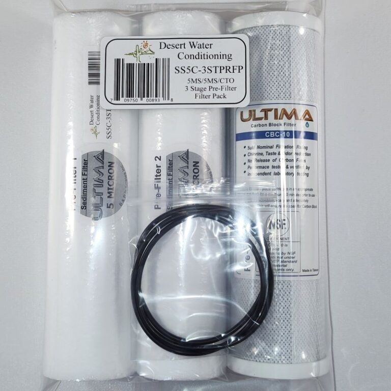3 Stage Sediment/Sediment/Carbon Pre-Filter Set – Desert Water Conditioning